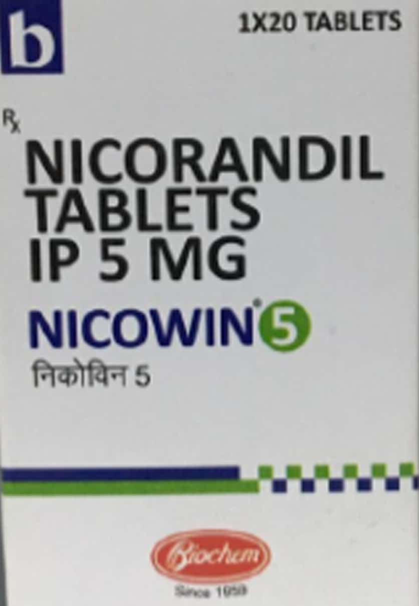 Nicowin 5 MG Tablet (20): Uses, Side Effects, Price & Dosage | PharmEasy