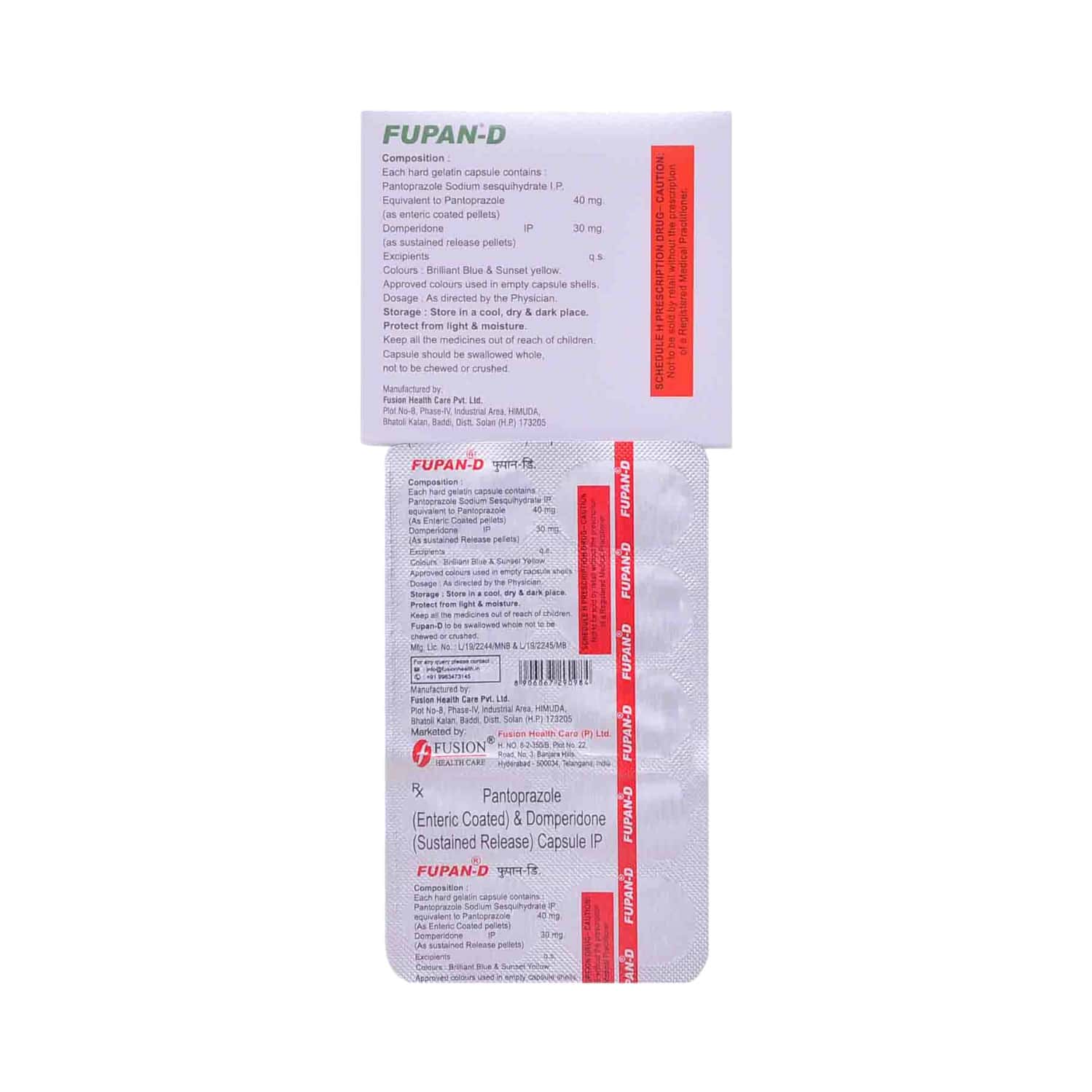 Fupan D Strip Of 10 Tablets: Uses, Side Effects, Price & Dosage | PharmEasy