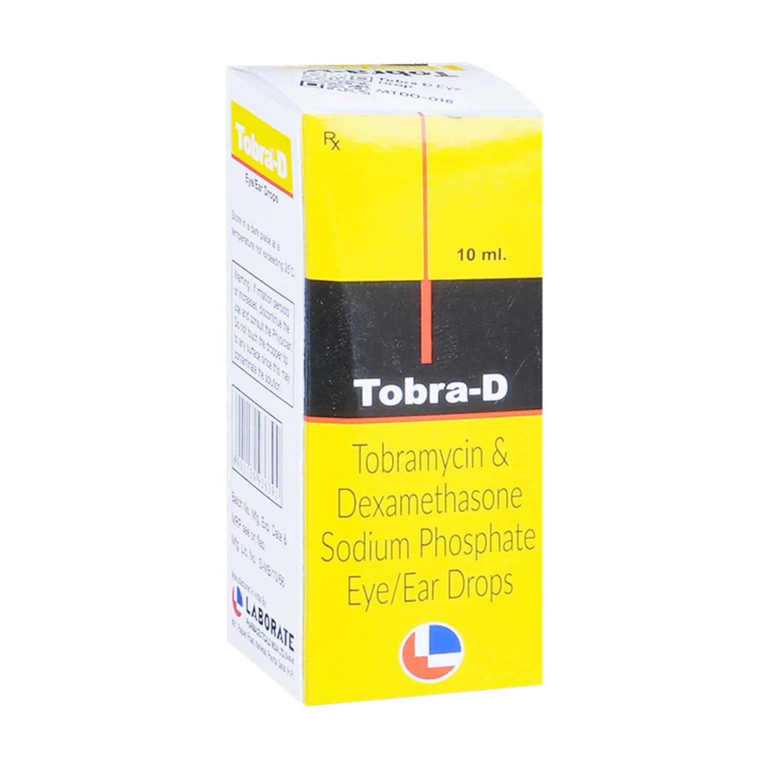 Tobra D Eye Ear Drops: Uses, Side Effects, Price & Dosage | PharmEasy
