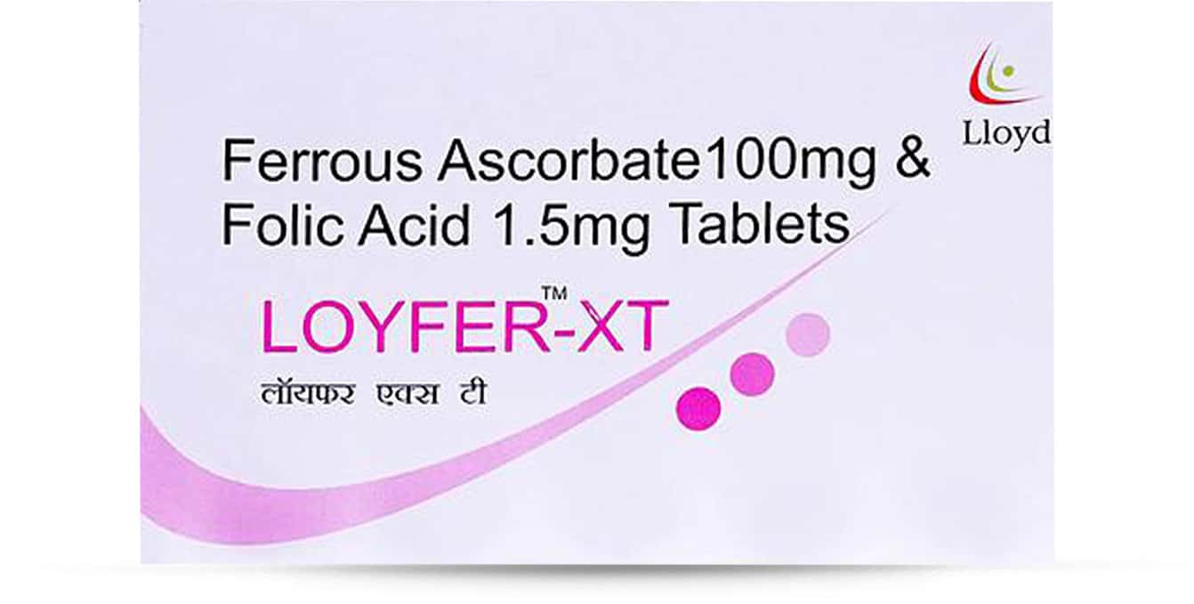 Loyfer Xt Strip Of 10 Tablets: Uses, Side Effects, Price & Dosage ...