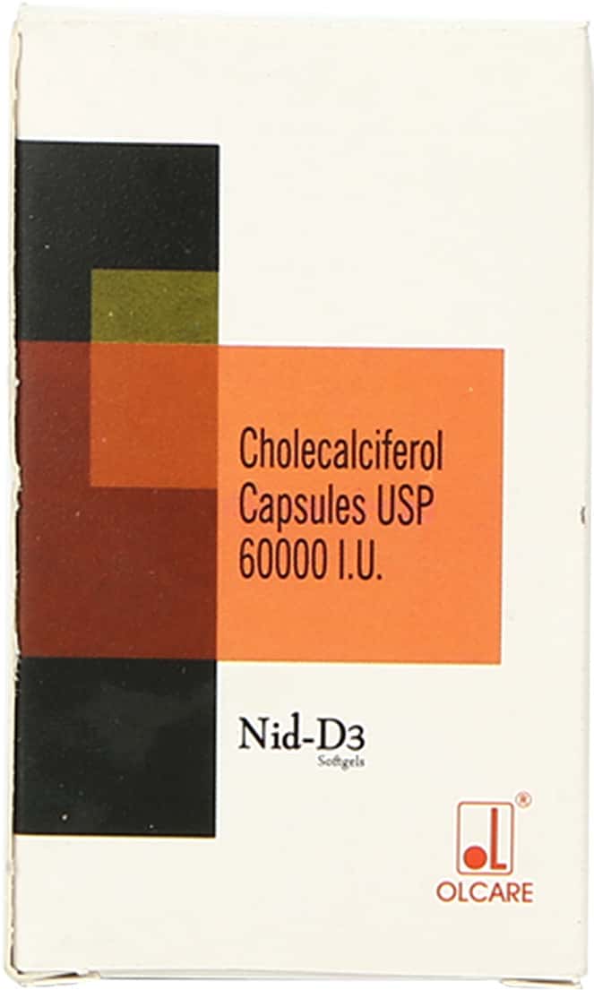 Nid D3 Softgel Capsule: Uses, Side Effects, Price, Dosage & More Info ...