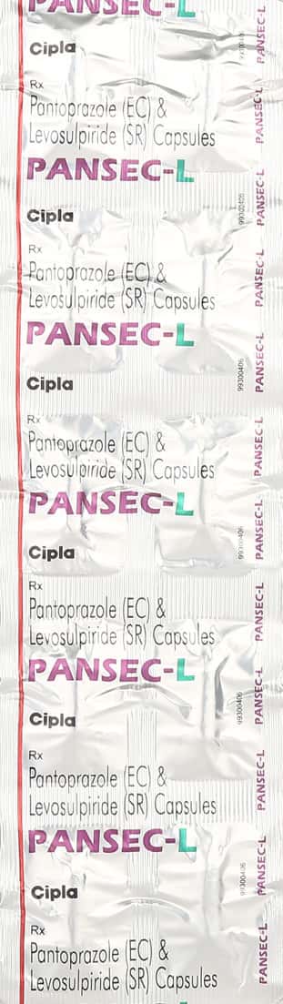 Pansec L Strip Of 10 Capsules: Uses, Side Effects, Price & Dosage ...