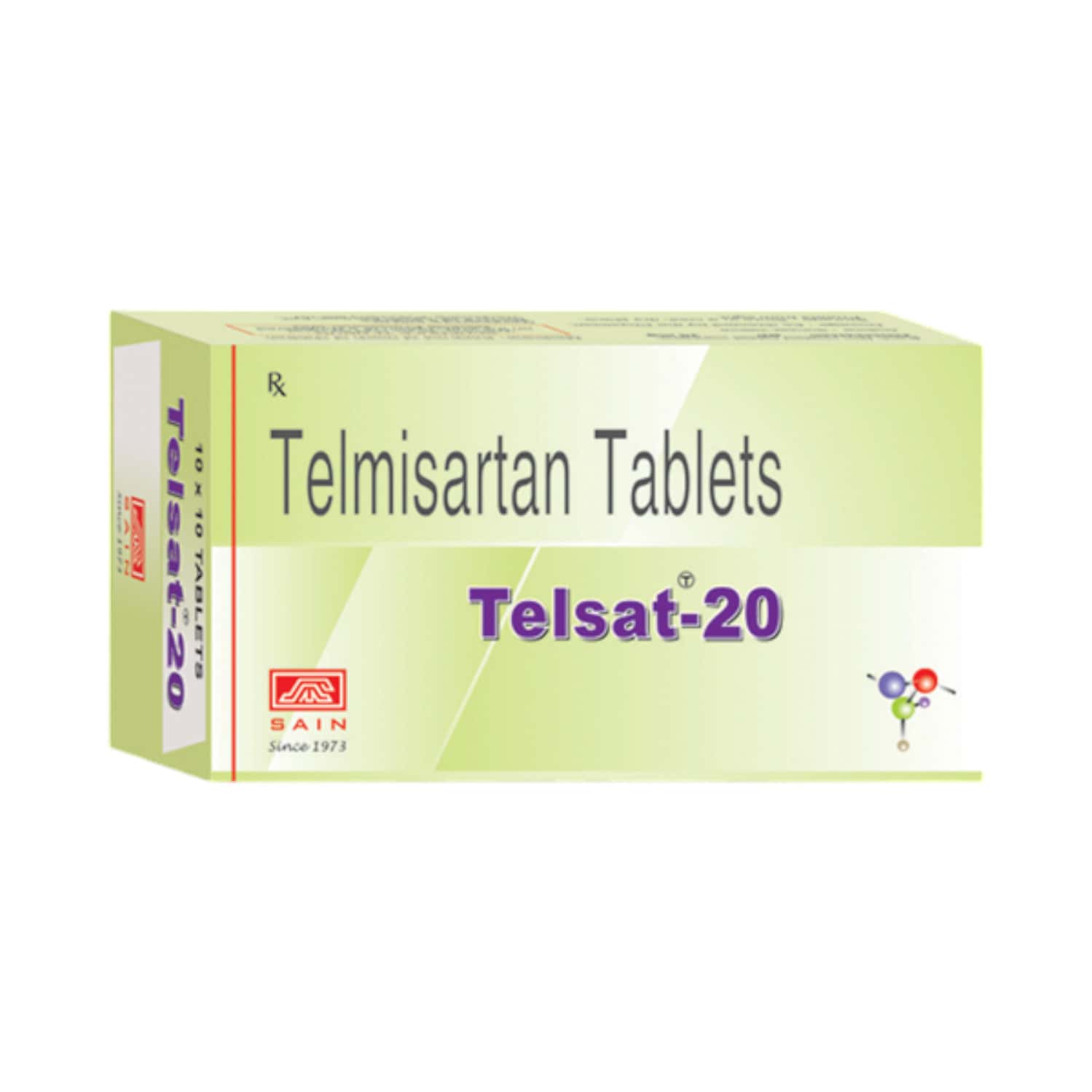 Telsat 20 MG Tablet (10): Uses, Side Effects, Price & Dosage | PharmEasy