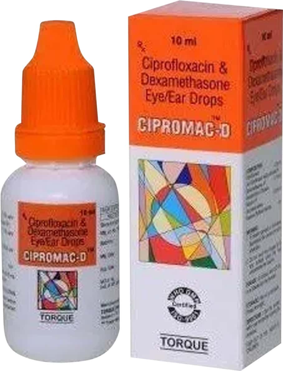 Cipromac D E/E Drops: Uses, Side Effects, Price & Dosage | PharmEasy