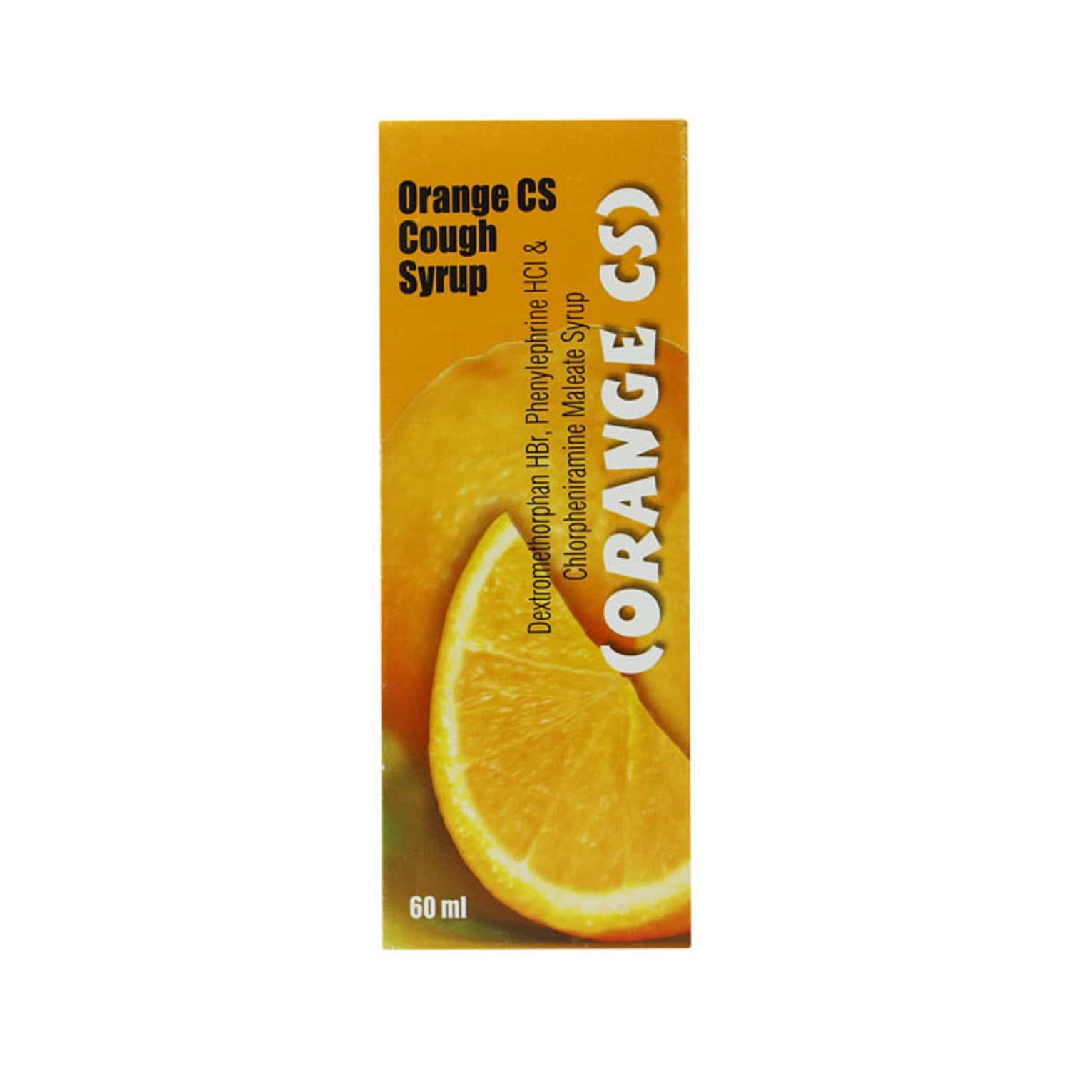 Orange Cs Bottle Of 60ml Cough Syrup: Uses, Side Effects, Price ...