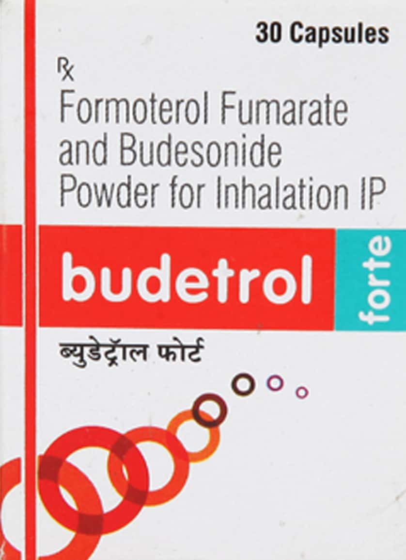 Budetrol Forte Bottle Of 30 Inhalation Capsules: Uses, Side Effects ...