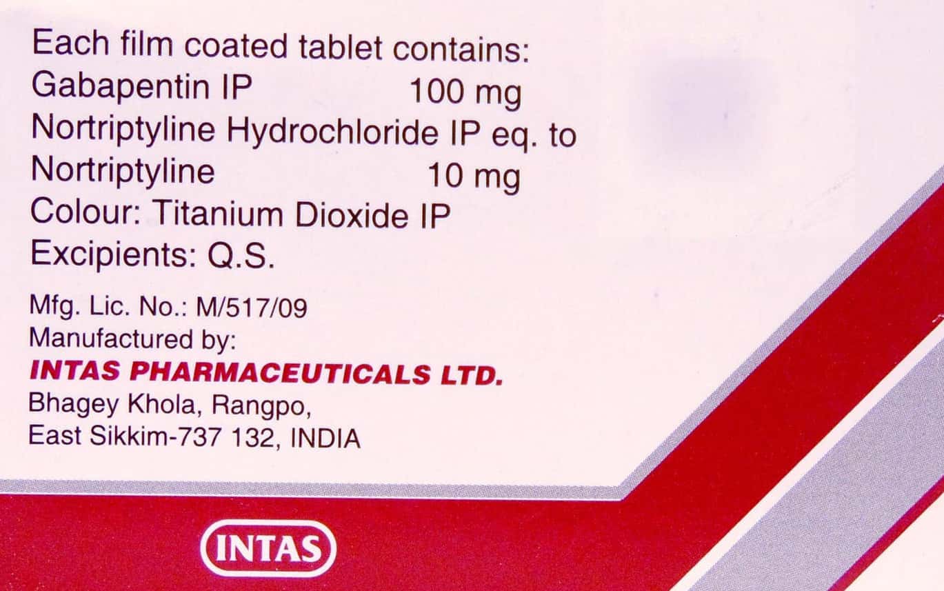 Gabapin NT 100 Tablet: Uses, Side Effects, Price, Dosage & More Info ...
