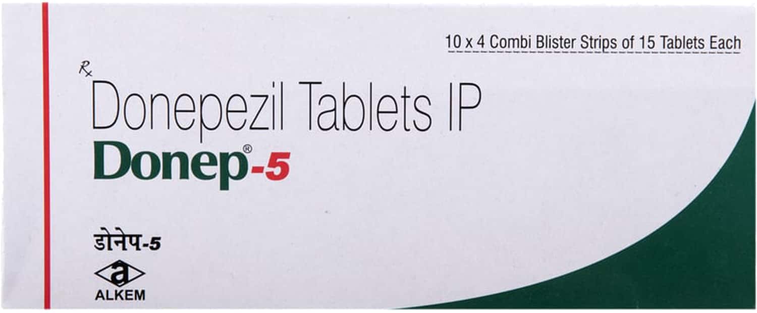 Donep 5 MG Tablet (15): Uses, Side Effects, Price & Dosage | PharmEasy