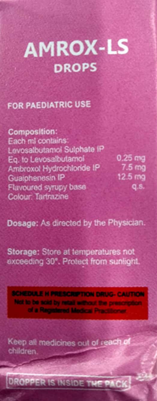 Amrox Ls Bottle Of 15ml Oral Drops: Uses, Side Effects, Price & Dosage ...