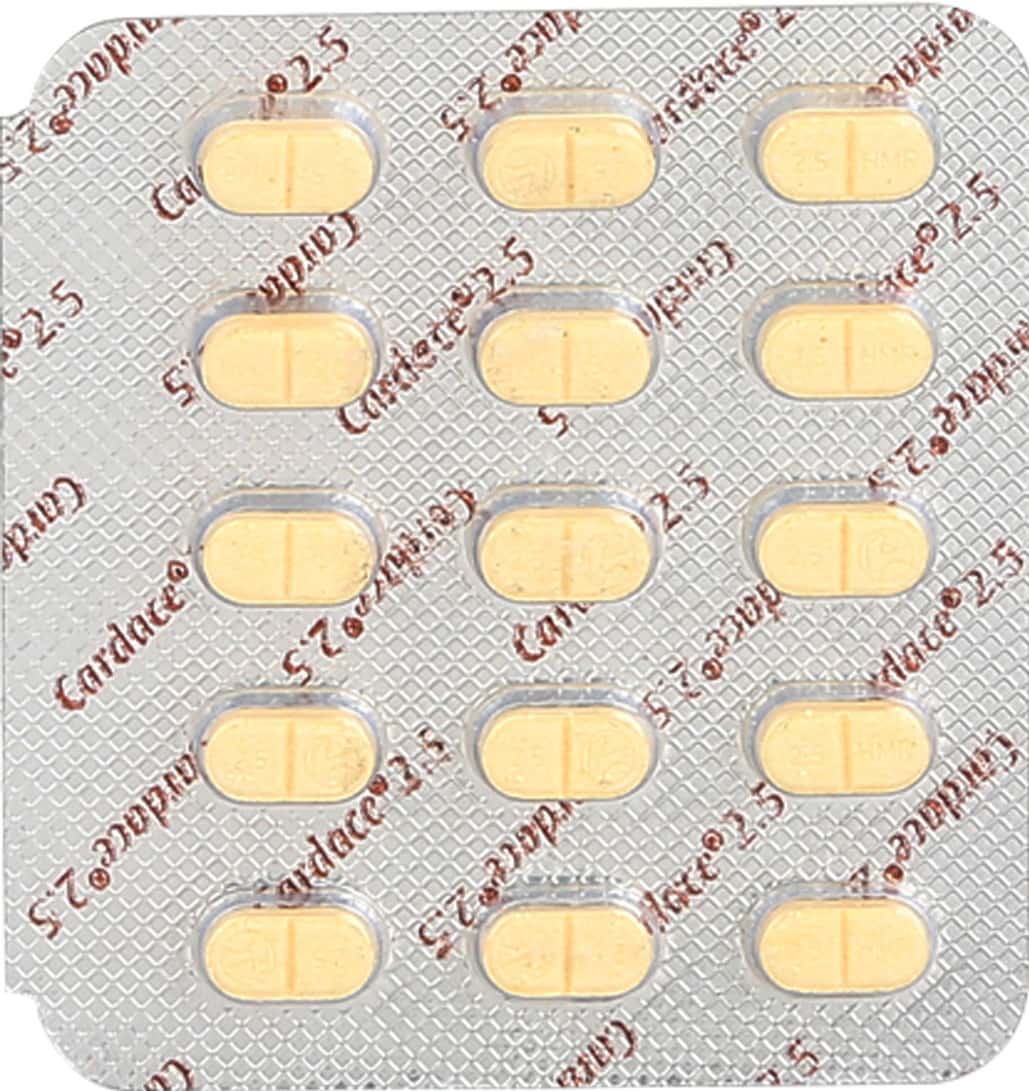 Cardace 2.5 Tablet: Uses, Side Effects, Price, Dosage & More Info ...