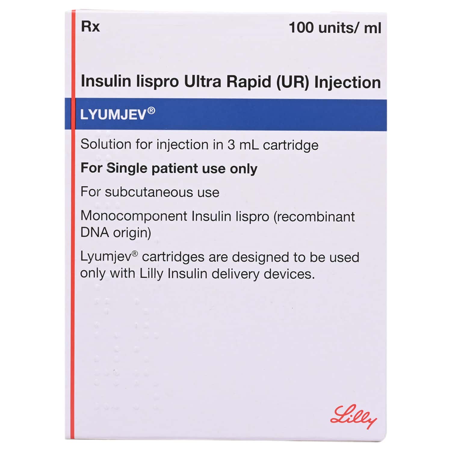 Lyumjev 100 IU/ML Solution For Injection (3): Uses, Side Effects, Price ...