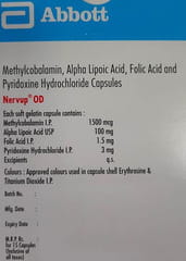 Nervup OD Capsule: Uses, Side Effects, Price, Dosage & More Info ...