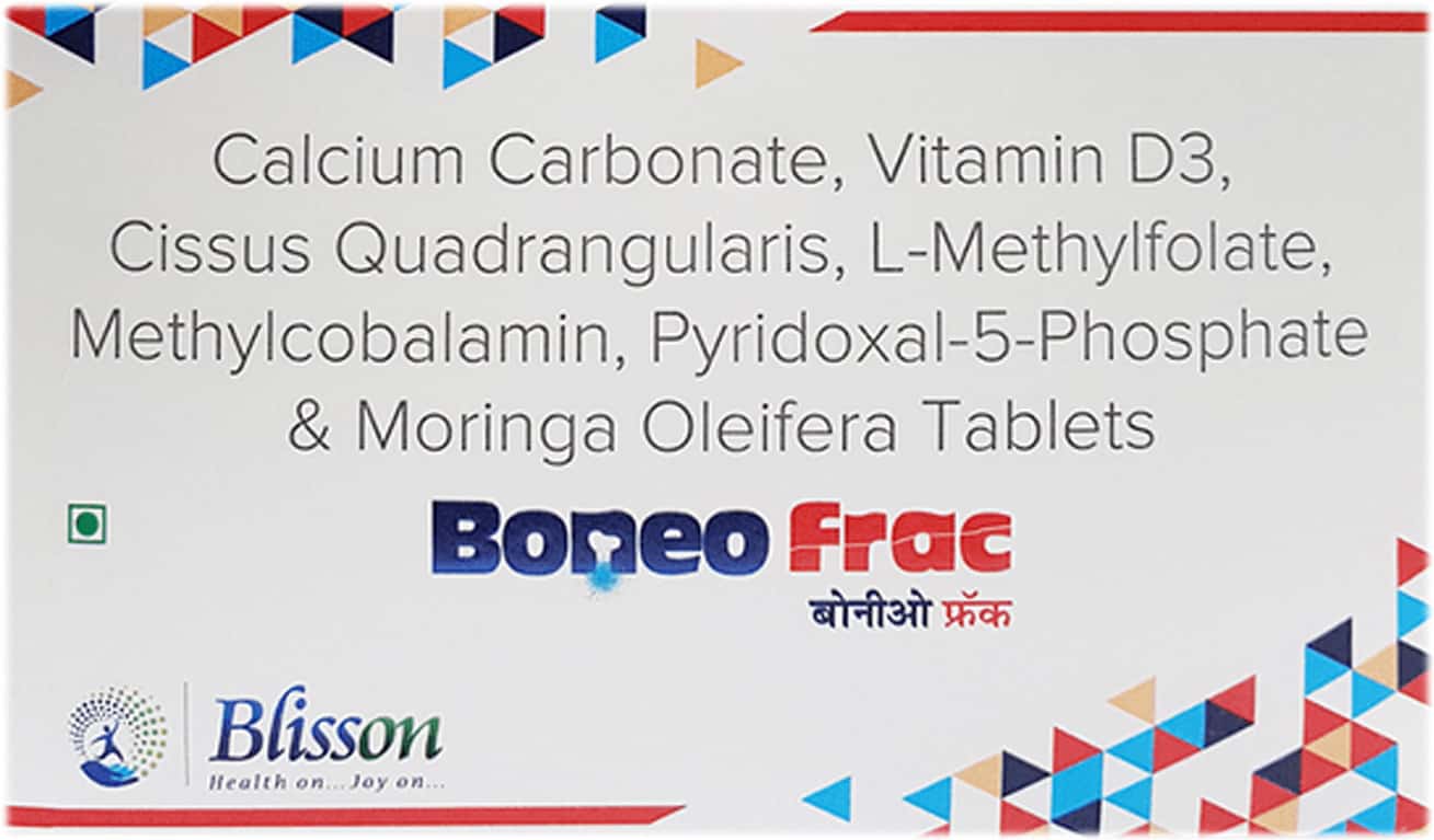Buy Boneo Frac Strip Of 10 Tablets Online & Save Up to 24% at PharmEasy