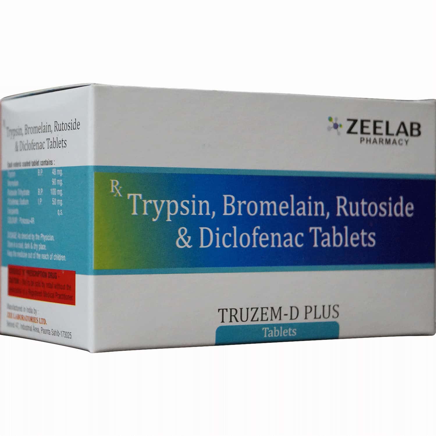 Truzem D Plus Strip Of 10 Tablets: Uses, Side Effects, Price & Dosage ...
