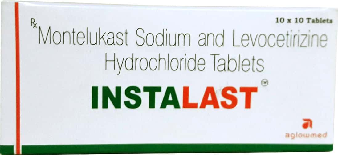 Instalast Strip Of 10 Tablets: Uses, Side Effects, Price & Dosage ...