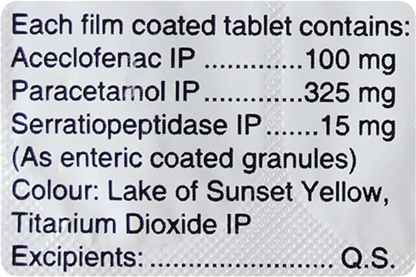 Hifenac SP Tablet: Uses, Side Effects, Price, Dosage & More Info ...