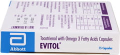Evitol Strip Of 15 Capsules: Uses, Side Effects, Price & Dosage | PharmEasy