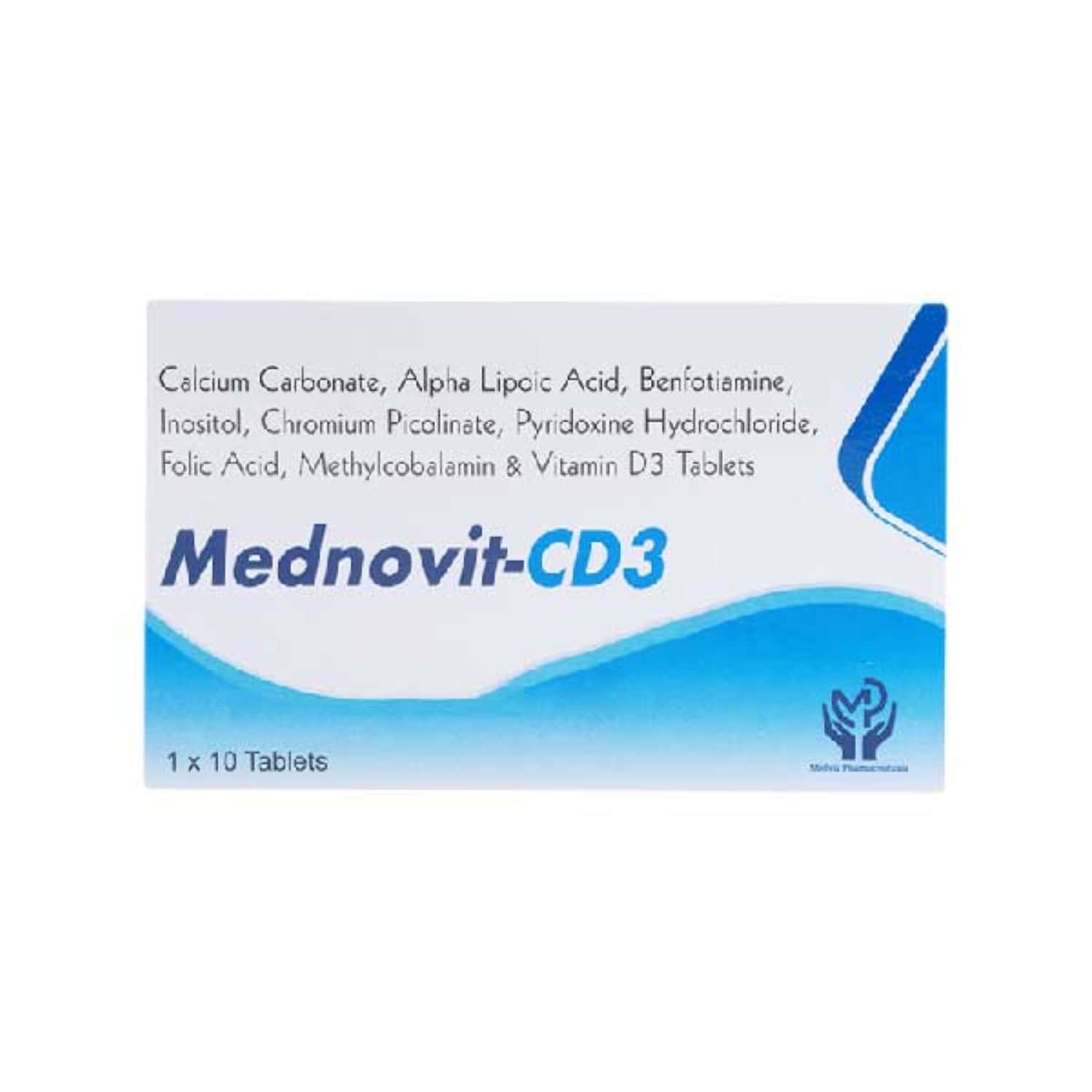 Mednovit Cd3 Strip Of 10 Tablets: Uses, Side Effects, Price & Dosage ...