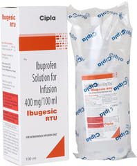 Buy Ibugesic Rtu 400 MG/100ML Solution For Infusion (100) Online & Save ...