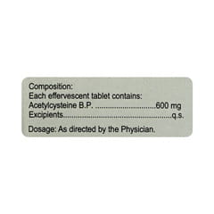 Quicnac 600 MG Effervescent Tablet (10): Uses, Side Effects, Price ...