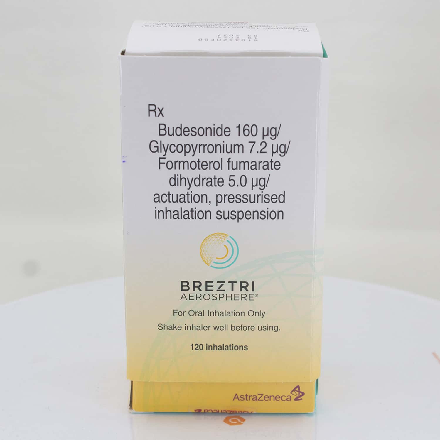 Breztri Aerosphere Box Of 120md Metered Dose Inhaler: Uses, Side ...