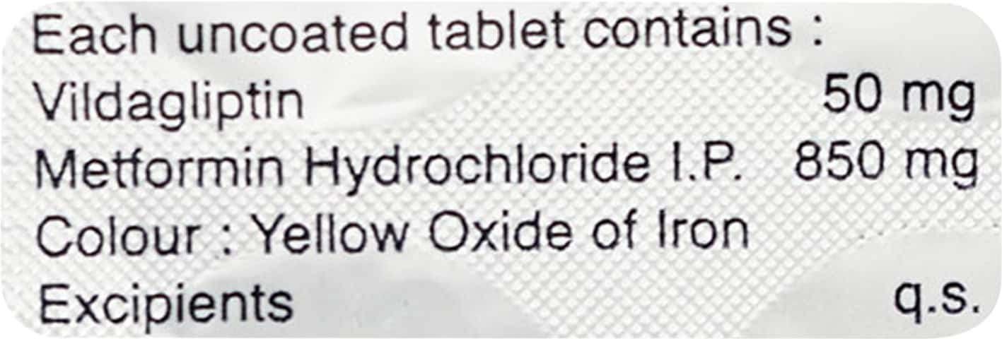 Encelin M 50/850mg Strip Of 10 Tablets: Uses, Side Effects, Price ...