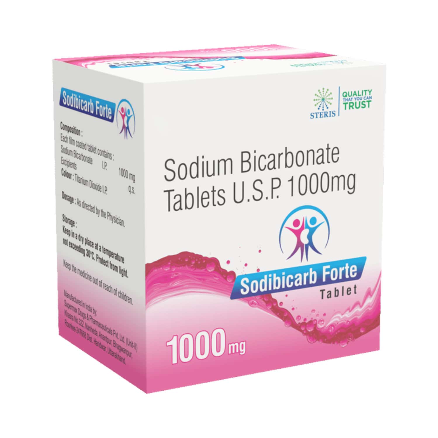 Sodibicarb Forte 1000 MG Tablet (15): Uses, Side Effects, Price ...