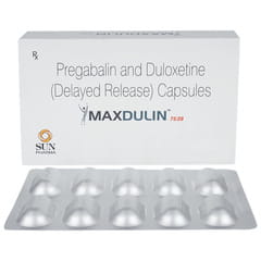 Maxdulin 75/20 Capsule: Uses, Side Effects, Price, Dosage & More Info ...