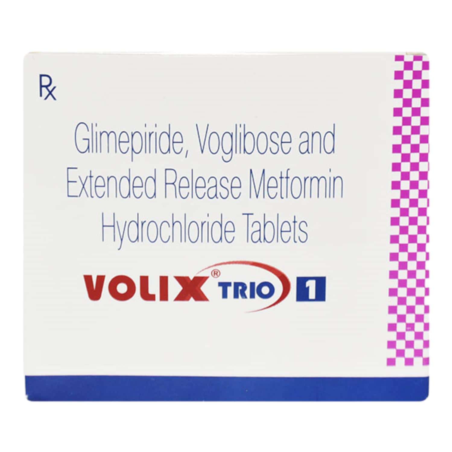 Volix Trio 1mg Strip Of 15 Tablets: Uses, Side Effects, Price & Dosage ...