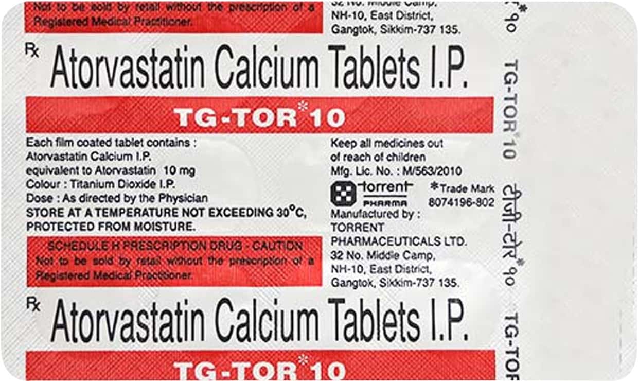 Tg Tor 10 MG Tablet (15): Uses, Side Effects, Price & Dosage | PharmEasy