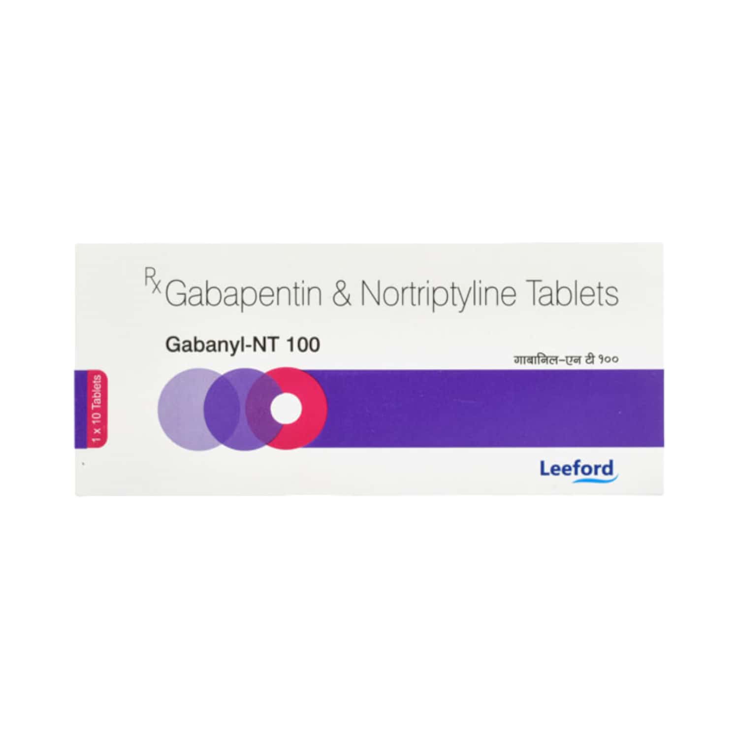 Gabanyl Nt 100mg Strip Of 10 Tablets: Uses, Side Effects, Price ...