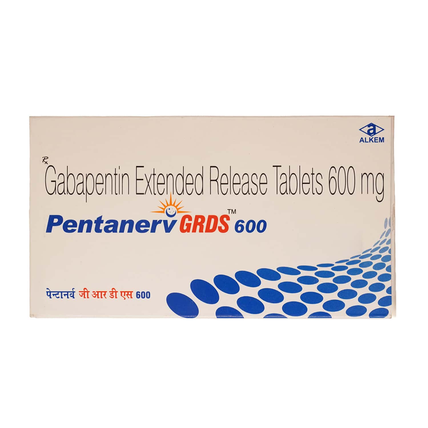 Pentanerv Grds 600 MG Tablet (10): Uses, Side Effects, Price & Dosage ...