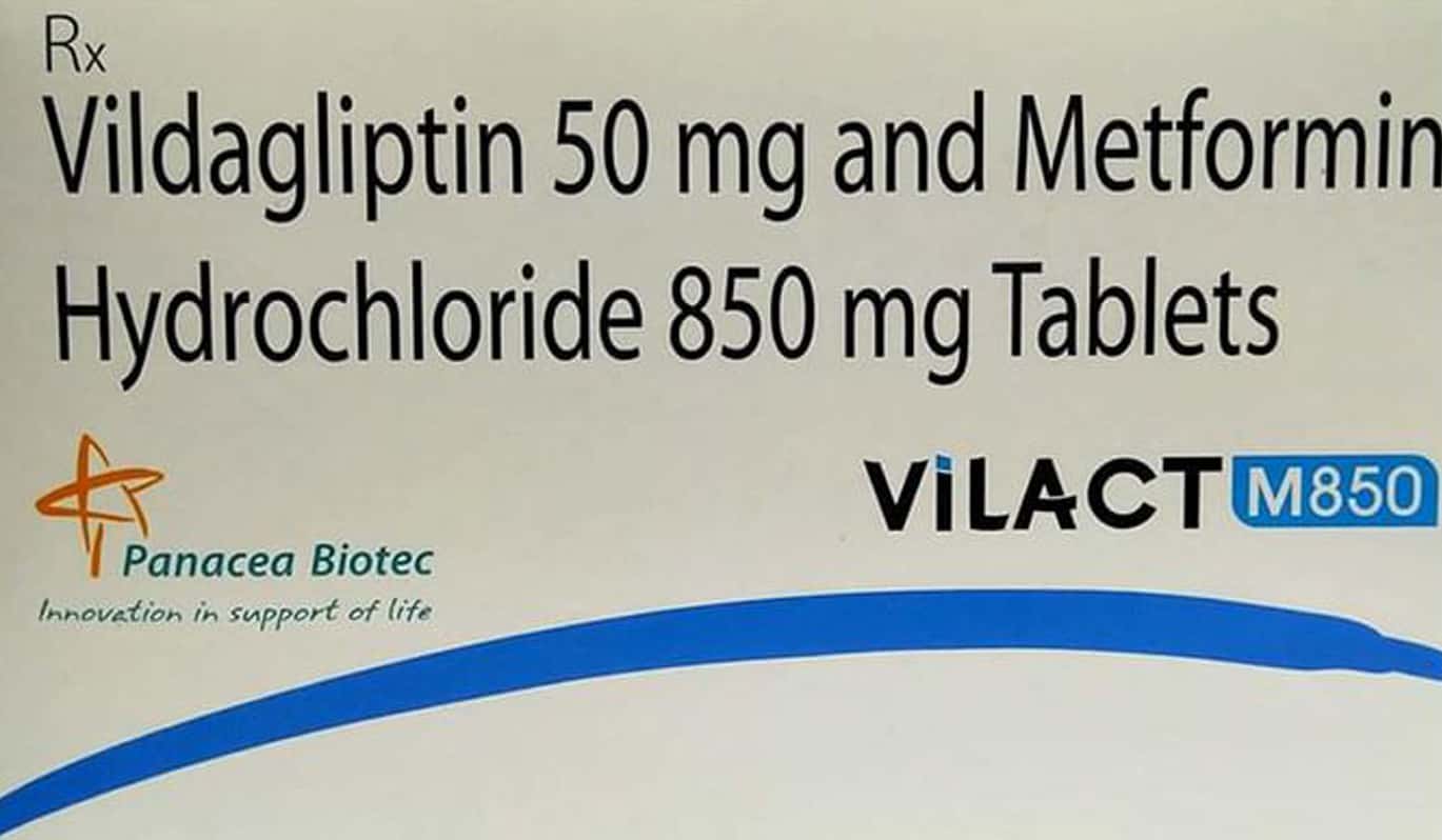 Vilact M 850mg Strip Of 10 Tablets: Uses, Side Effects, Price & Dosage ...