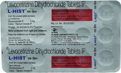 L Hist Tablet: Uses, Side Effects, Price, Dosage & More Info - PharmEasy