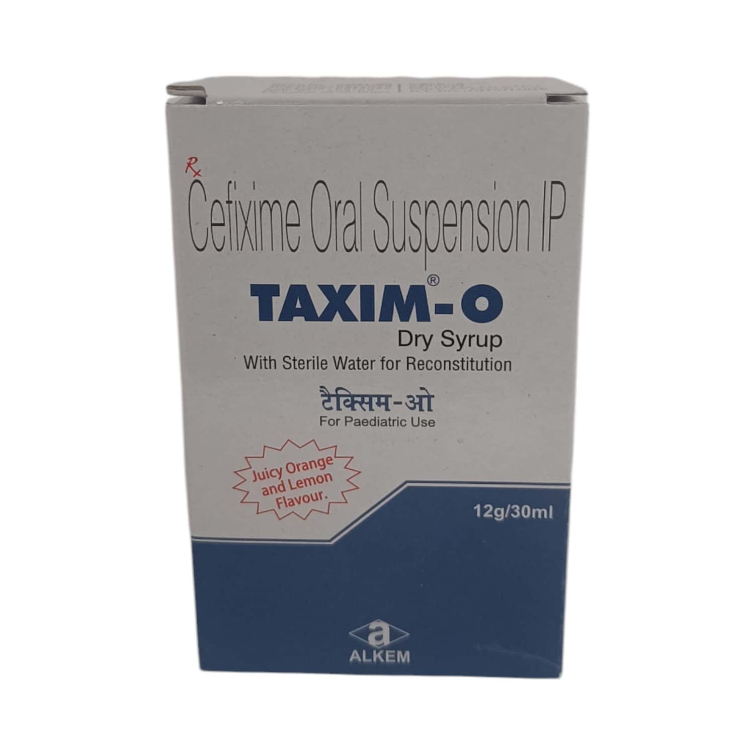 Taxim O 50 MG/5ML Dry Syrup (30): Uses, Side Effects, Price & Dosage ...