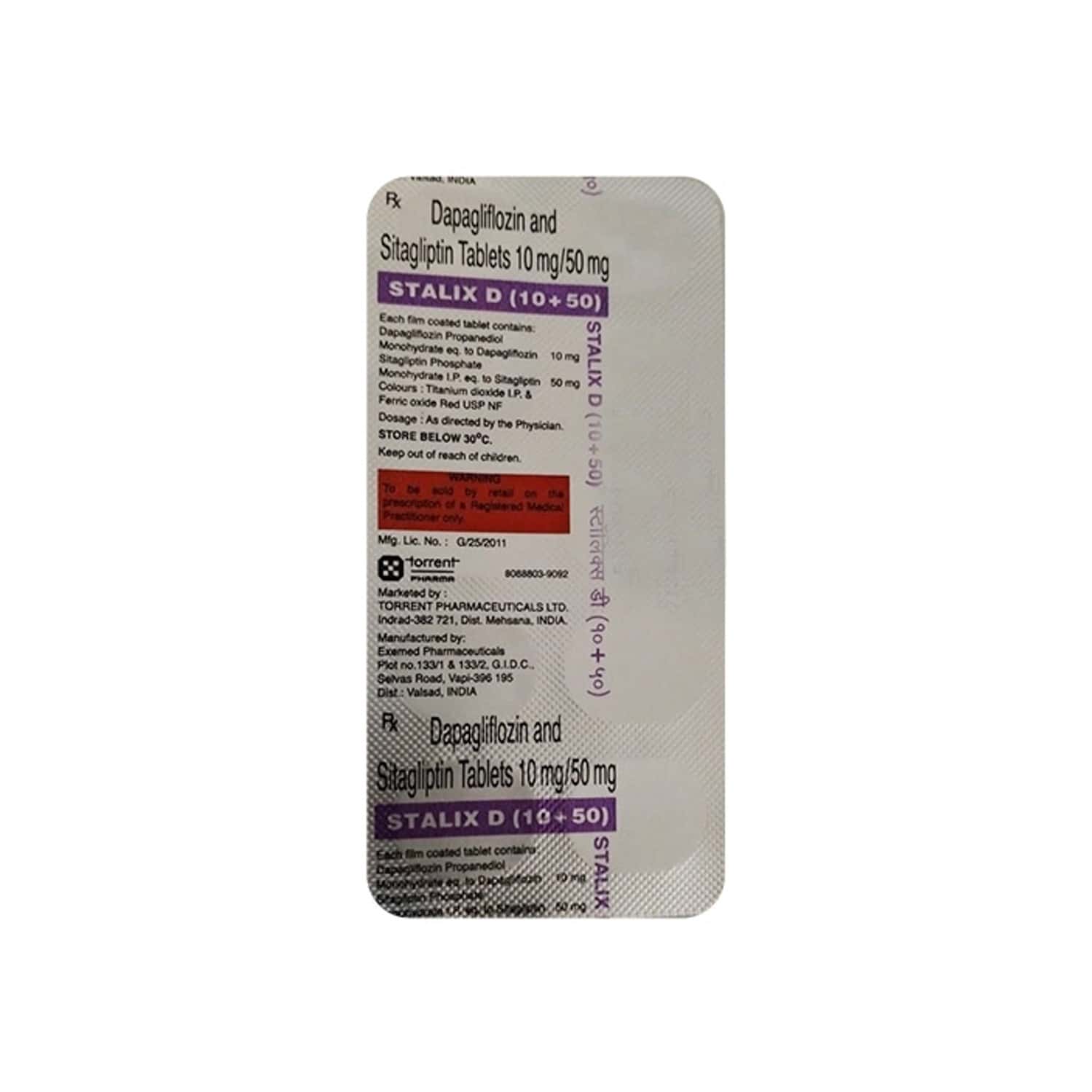 Stalix D 10/50mg Strip Of 10 Tablets: Uses, Side Effects, Price ...