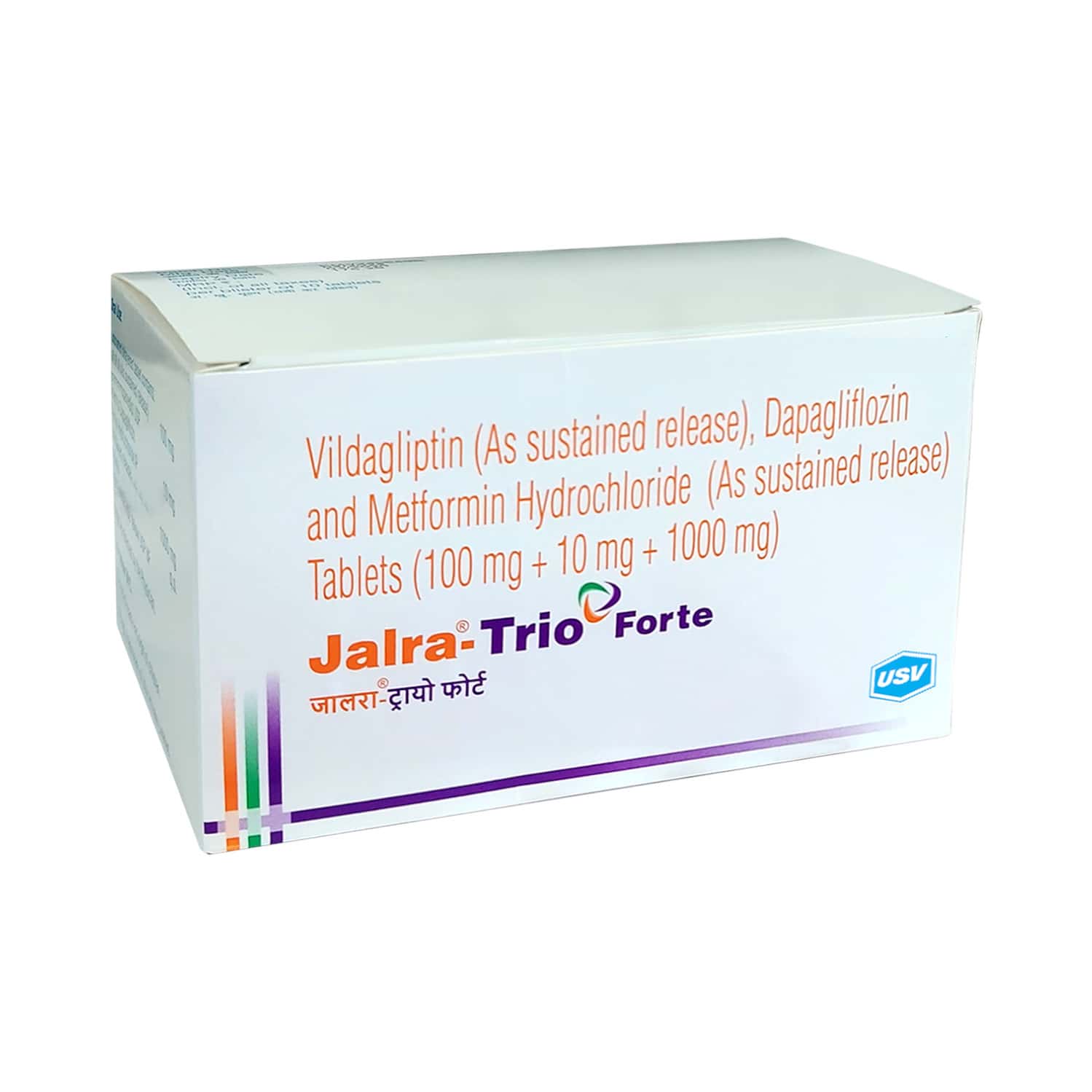 Jalra Trio Forte Strip Of 10 Tablets: Uses, Side Effects, Price ...