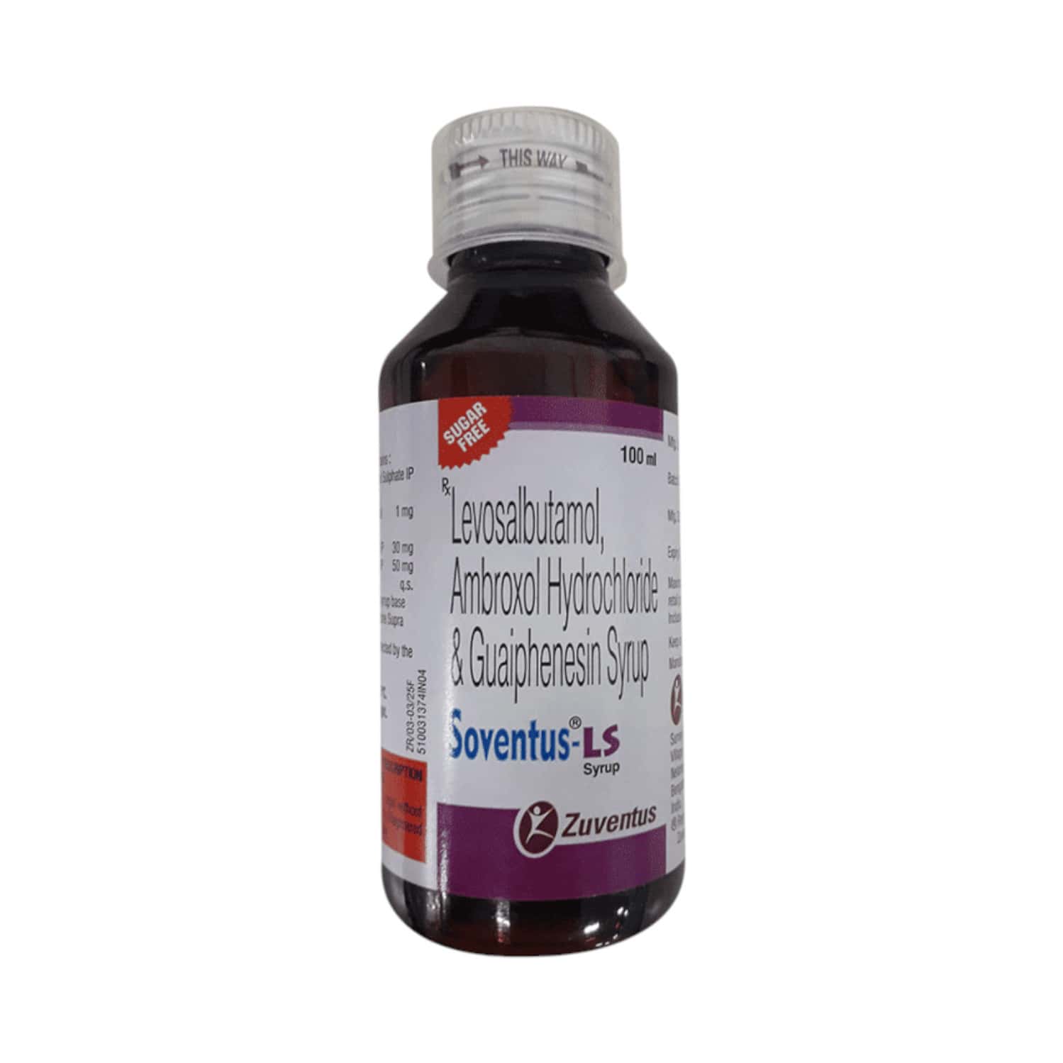 Soventus Ls Sugar Free Bottle Of 100ml Syrup: Uses, Side Effects, Price ...