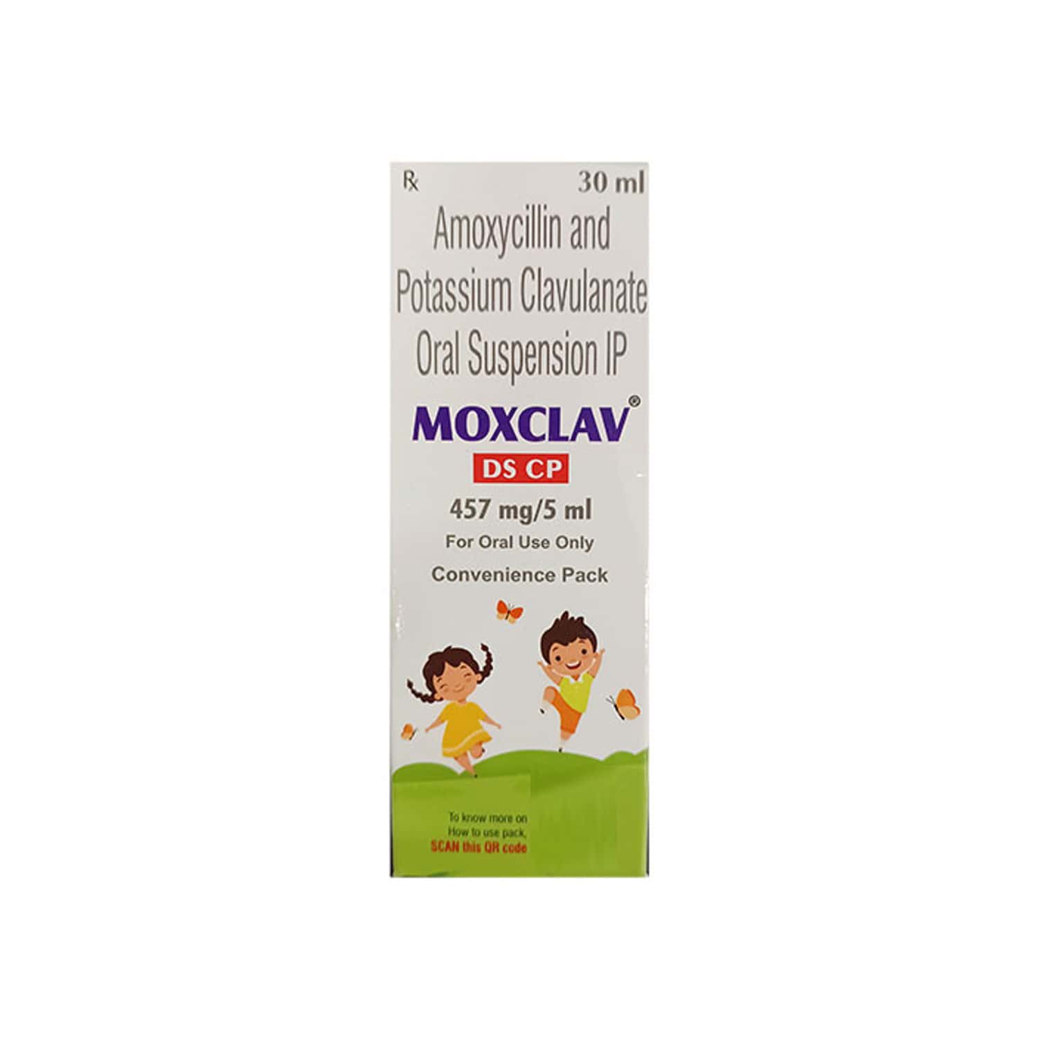Moxclav Ds Cp Bottle Of 30ml Dry Suspension: Uses, Side Effects, Price ...