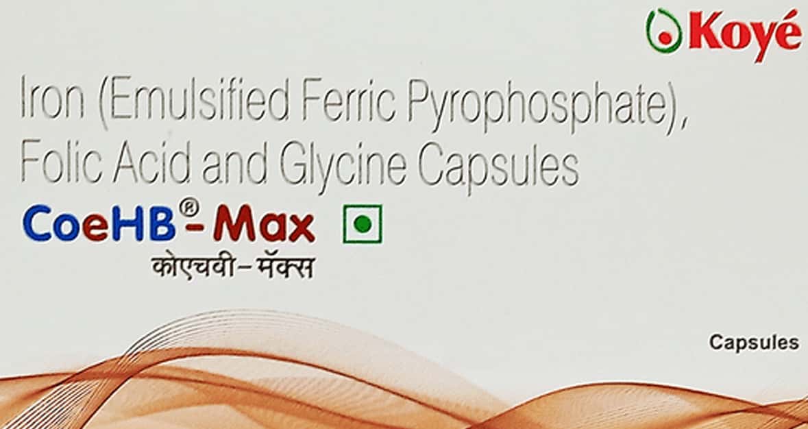 Buy Coehb Max Strip Of 10 Capsules Online & Save Up to 24% at PharmEasy