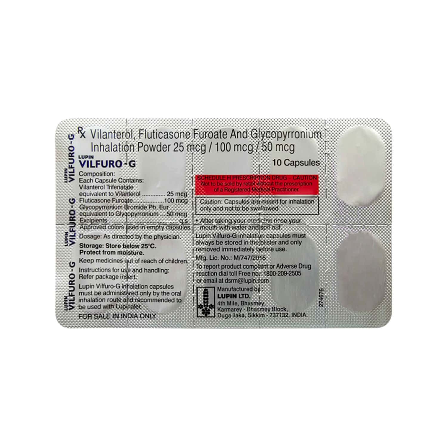 Buy Vilfuro G Strip Of 10 Inhalation Capsules Online & Save Up to 24% ...
