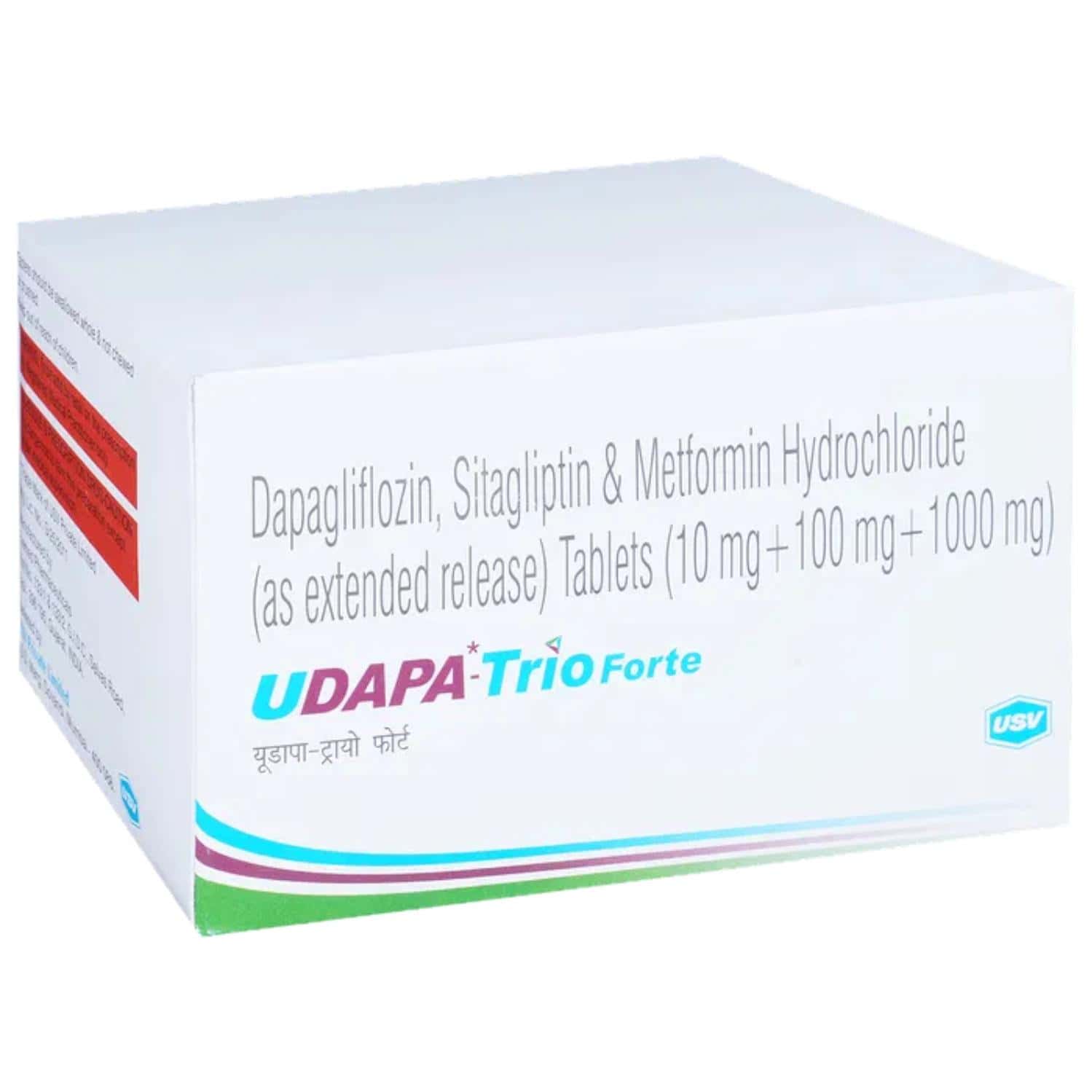 Udapa-Trio Forte Tablet: Uses, Side Effects, Price, Dosage & More Info ...