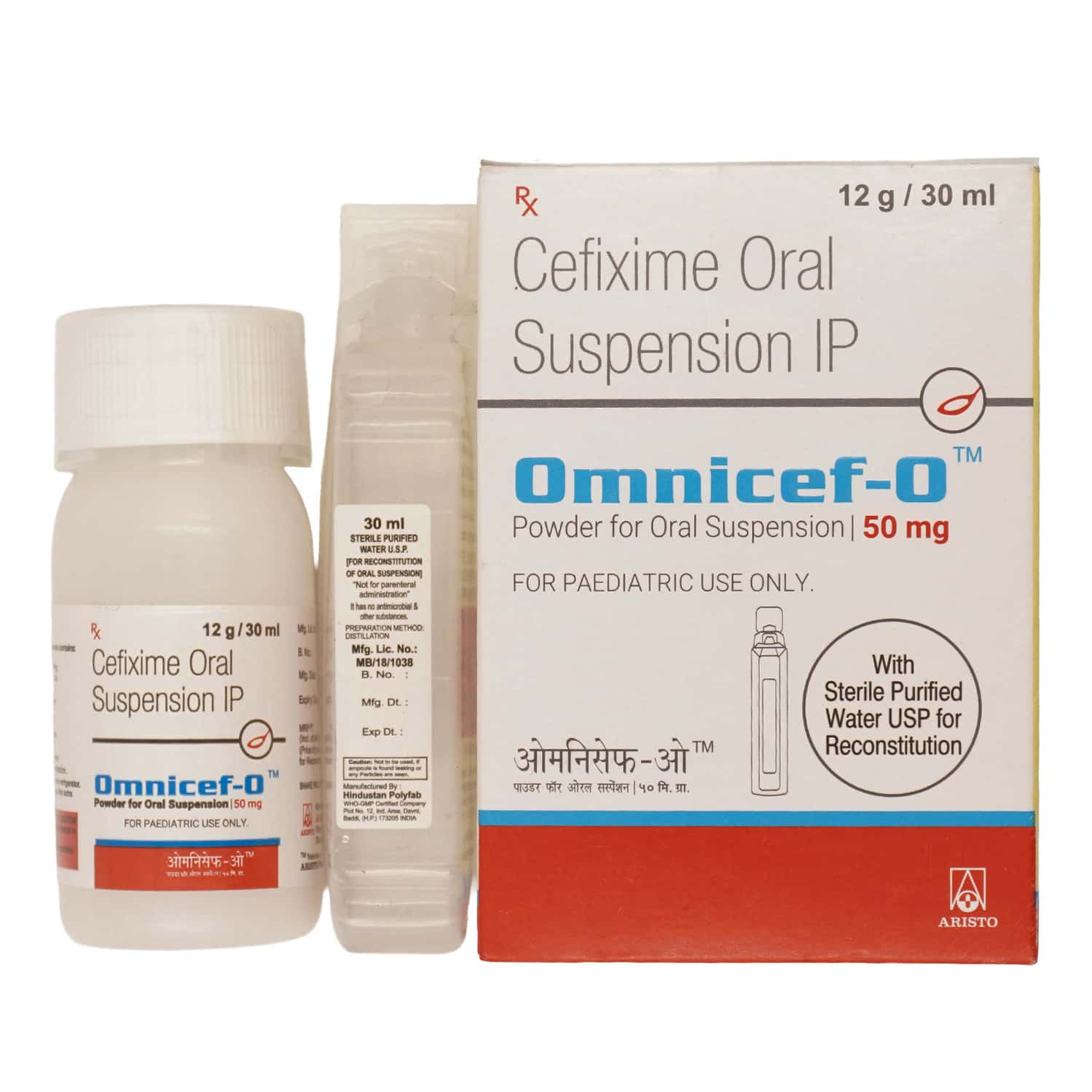 Omnicef O 50 MG/5ML Suspension (30): Uses, Side Effects, Price & Dosage ...