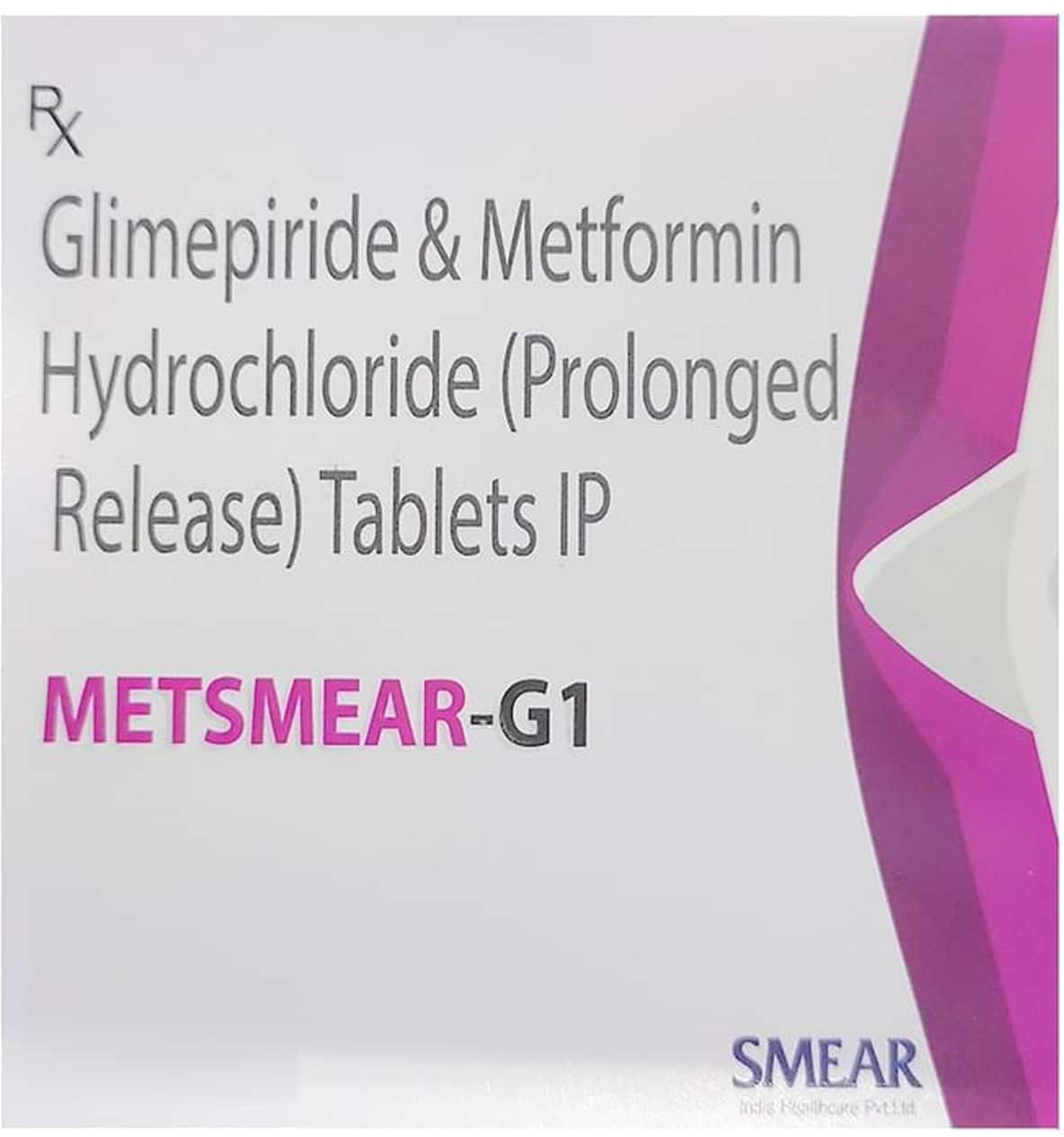 Metsmear G 1/500mg Strip Of 10 Tablets: Uses, Side Effects, Price ...