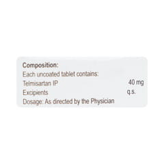 Telmiget-40 Tablet: Uses, Side Effects, Price, Dosage & More Info ...