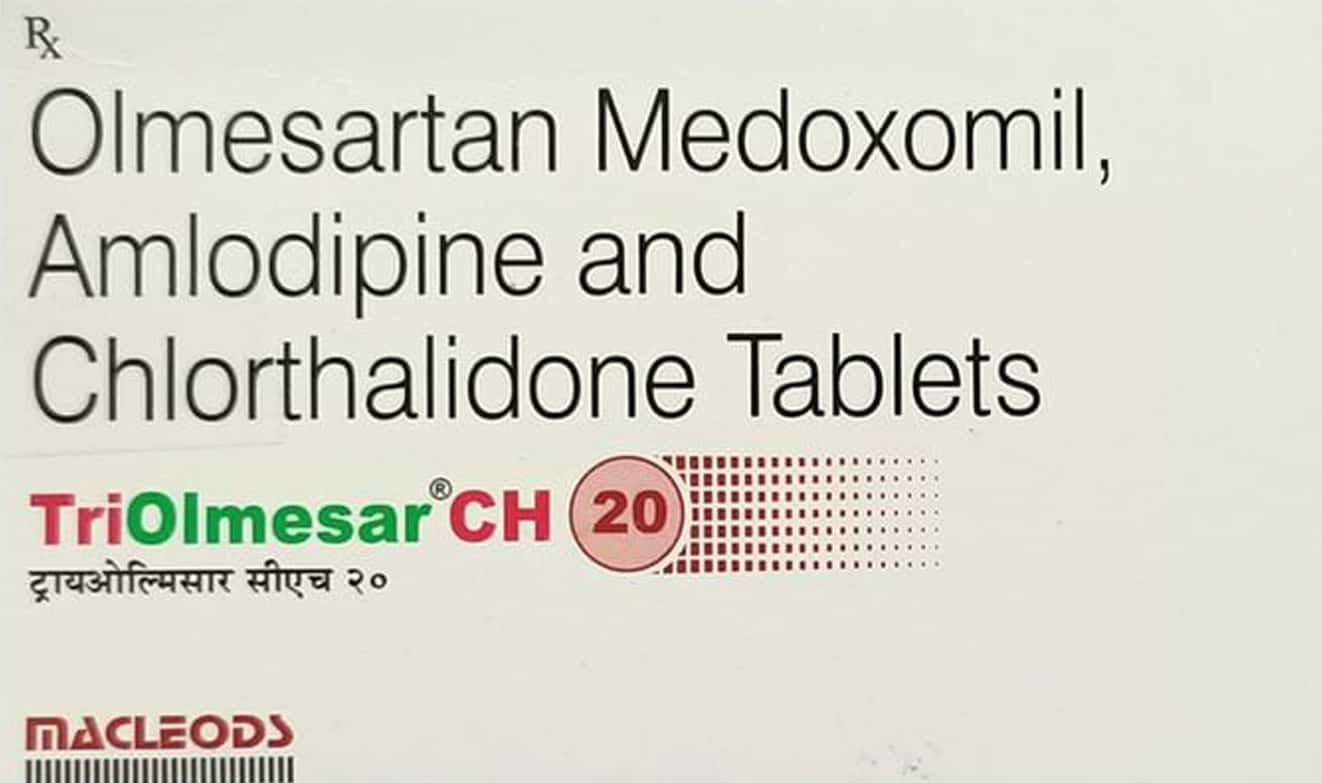 Triolmesar Ch 20mg Strip Of 15 Tablets: Uses, Side Effects, Price ...