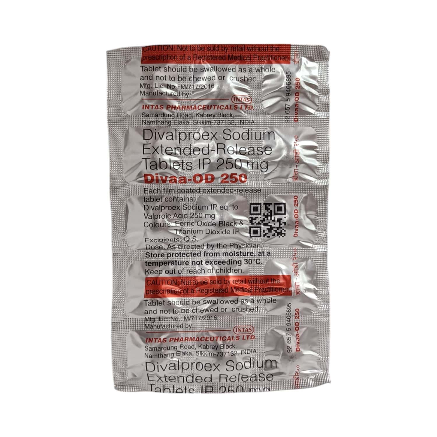 Divaa Od 250 MG Tablet (15): Uses, Side Effects, Price & Dosage | PharmEasy