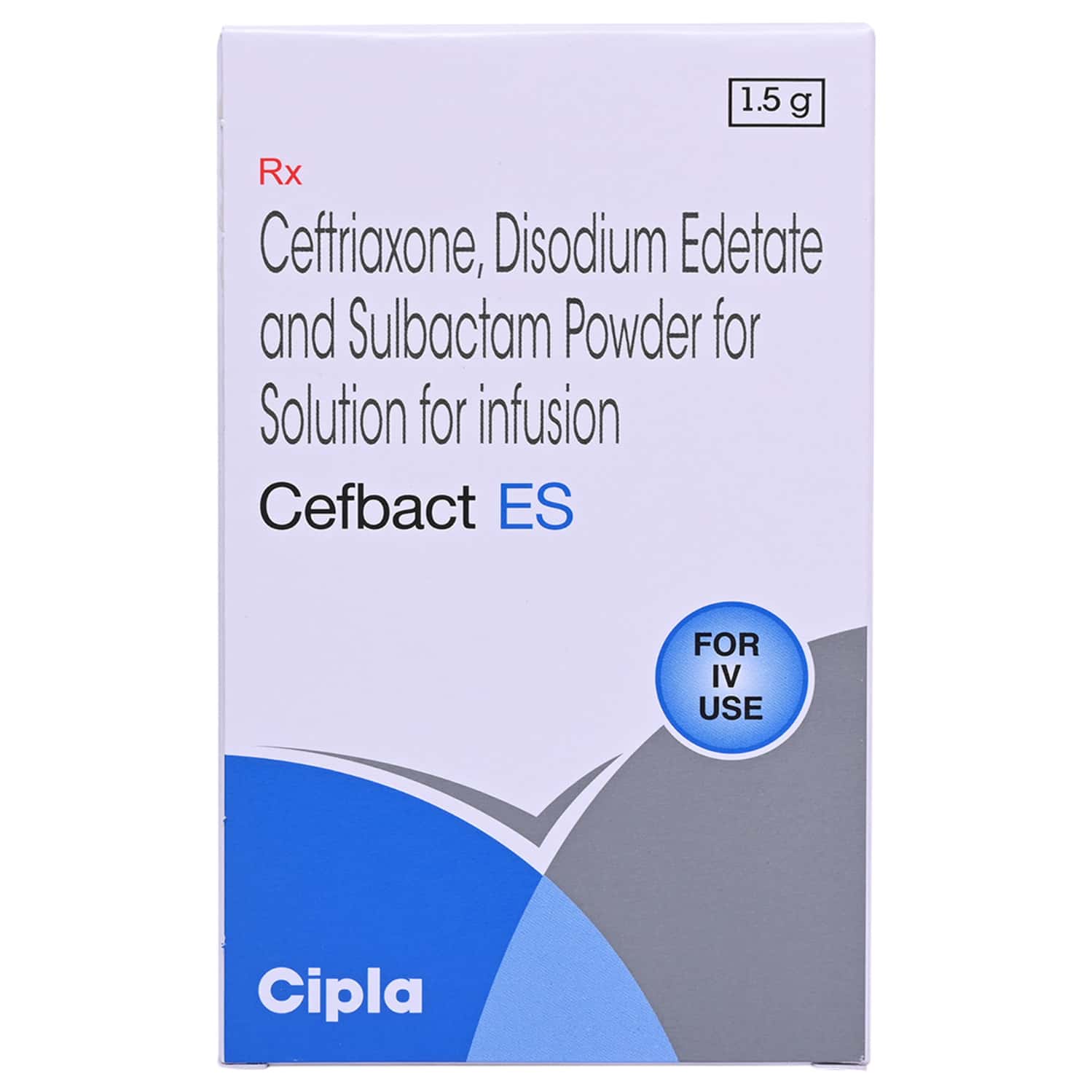 Cefbact Es 1.5gm Dry Vial Of 1 Powder For Infusion: Uses, Side Effects ...
