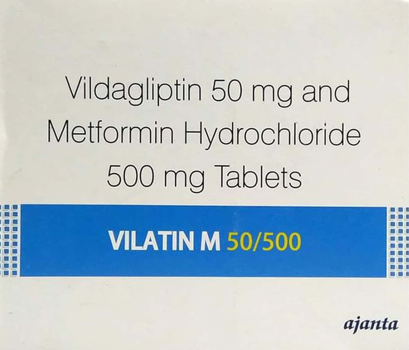 Vilatin M 50/500mg Strip Of 15 Tablets: Uses, Side Effects, Price ...