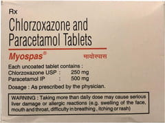 Myospas Tablet: Uses, Side Effects, Price, Dosage & More Info - PharmEasy